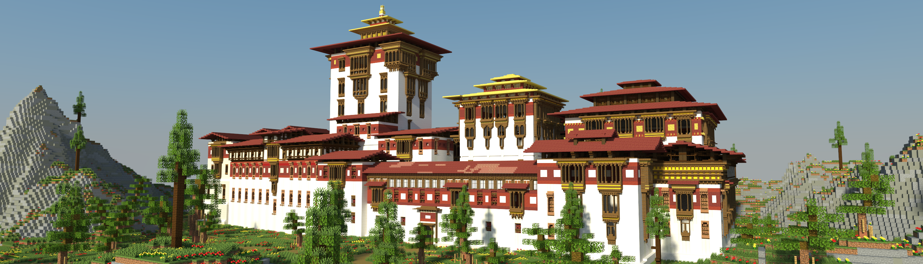 Elegantes Asiatische Hauser Minecraft Fotos